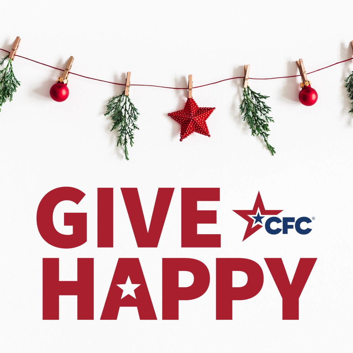 GIVE HAPPY this holiday season | Combined Federal Campaign