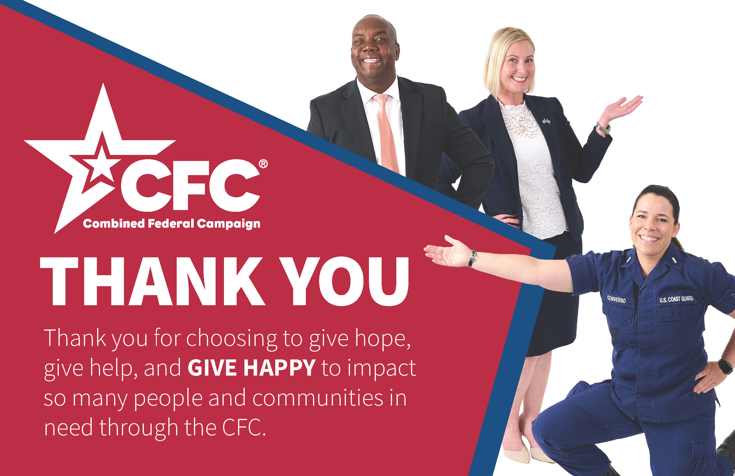Thank you! | Combined Federal Campaign